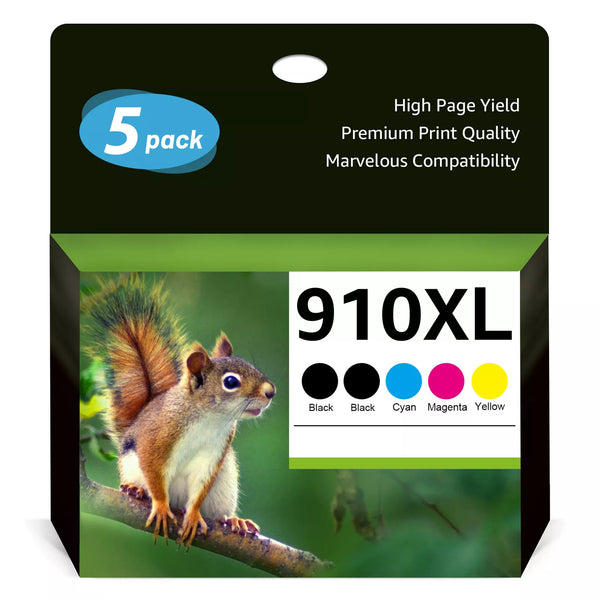 Replacement HP 910XL Ink for Officejet Pro 8010 8020 8021 8025 8030 80 ...